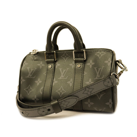 Louis Vuitton | Bags | Auth Louis Vuitton Monogram Eclipse Keepall ...